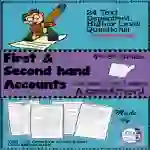 1st and 2nd Hand Accounts of Information Assessment by Teach Simple
