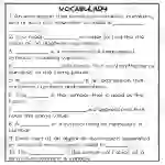 6th Grade Algebraic Expressions Student Guided Notes by Teach Simple