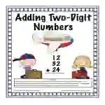 Adding Two Digit Numbers Activity by Teach Simple