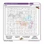 Adjectives Word Search Worksheet by Teach Simple