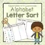 Alphabet Letter Sort | Letter of the Week Activity Book by Teach Simple