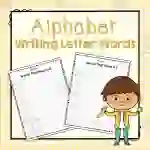Alphabet Letter Writing | Letter of the Week Activity Book by Teach Simple