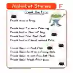 Alphabet Stories Letter F Reading Comprehension Worksheet by Teach Simple