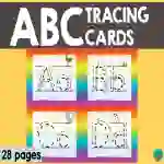 Alphabet Tracing: Rainbow Theme by Teach Simple