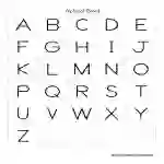 Alphabet Uppercase Letter Matching Activity by Teach Simple
