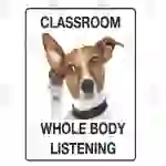 Animal Themed Whole Body Listening Posters by Teach Simple