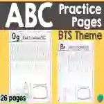 Back to School Themed ABC Printables by Teach Simple