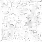 Beach Extreme Dot-to-Dot / Connect the Dots PDF by Teach Simple