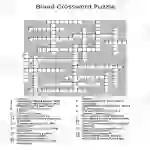 Blood Crossword Puzzle by Teach Simple