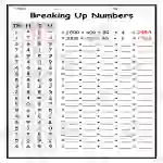 Breaking Up Numbers Worksheet Set by Teach Simple