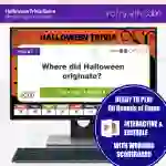 Classroom Interactive Game : Halloween Trivia PowerPoint Game by Teach ...