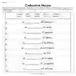 Collective Nouns Worksheet by Teach Simple