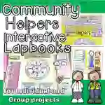Community Helpers - Jobs Interactive Lapbook by Teach Simple