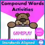 Compound Words Activities - Groundhog Day Printable by Teach Simple