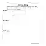 Create Your Own Comic Worksheet by Teach Simple