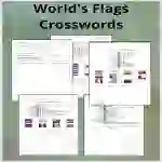 Crossword Puzzles about World Flags by Teach Simple