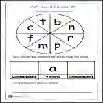 CVC Word Builder #1 Phonics Game, Sight Words Printable, Word Builder ...