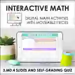 Digital Math for 3.MD.4 - Measure Lengths and Make Line Plots (Slides ...