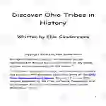 Discover Ohio Tribes in History eBook by Teach Simple