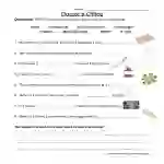 Doctor's Office Fill in the Blanks Worksheet by Teach Simple