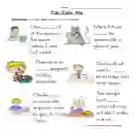 Eat Eats Ate Fill in the Blanks Worksheet by Teach Simple