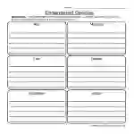 Endangered Species Examples Worksheet by Teach Simple