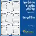 Famous Quotes From the Heavy Hitters of WWI & WWII: George Patton by ...