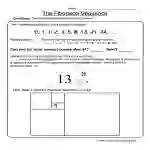 Fibonacci Sequence Patterns Worksheet by Teach Simple
