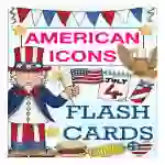 Flash Cards: American Icons by Teach Simple