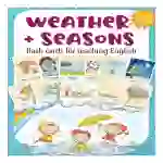 Flash Cards: Weather and Seasons by Teach Simple