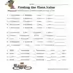 Four Digit Place Value Worksheet by Teach Simple