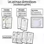 French: Pets- Word search and crosswords- Games by Teach Simple
