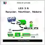 French: reading comprehension worksheets: Les 3 R, recycler, réduire ...