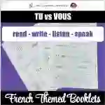 French Subject Pronouns TU and VOUS - Tutoyer vs Vouvoyer by Teach Simple