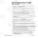 GCSE Literature: An Inspector Calls | Essay Questions by Teach Simple