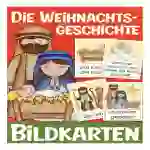 German Flash Cards: The Christmas Story by Teach Simple