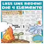 German: Let's Talk About Elements Board Game by Teach Simple