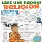 German: Let's Talk About Religion Board Game by Teach Simple
