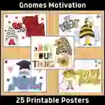 Gnome Motivational Posters by Teach Simple