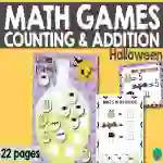 Halloween Math Game by Teach Simple
