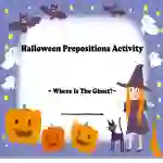 Halloween Prepositions Activity by Teach Simple