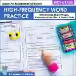 High-Frequency Word Practice for Grade 1 by Teach Simple