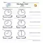 How Much Time Passed To The Hour Worksheet by Teach Simple