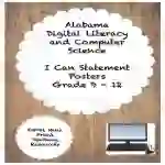 I Can Statement Posters | 9th - 12th Grade Digital Literacy | Alabama ...