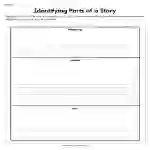 Identifying Parts of a Story Worksheet by Teach Simple