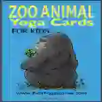 Kids Yoga Stories: Zoo Animals Yoga Cards for Kids by Teach Simple