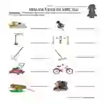 Labeling Force and Motion Worksheet by Teach Simple