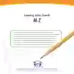 Learning Letter Sounds M-Z Printable Workbook by Teach Simple