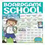 Let's Talk About School Board Game by Teach Simple
