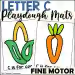 Letter C Playdough Mats by Teach Simple